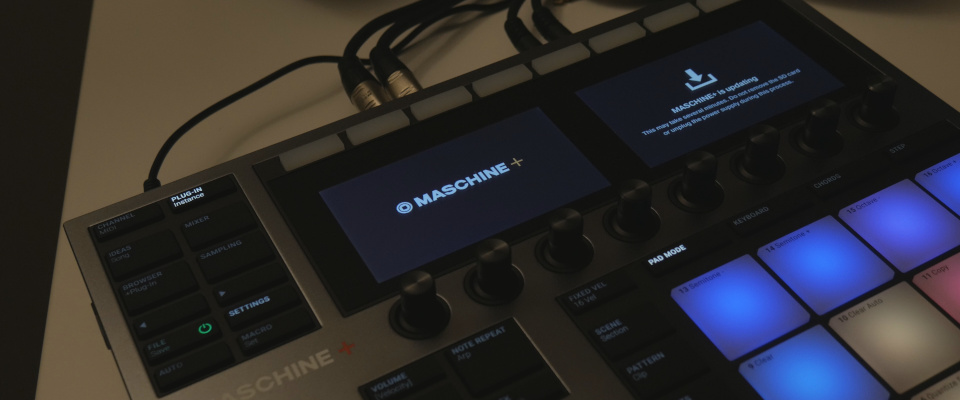 Maschine Plus - Updating the Firmware - Maschine Tutorials